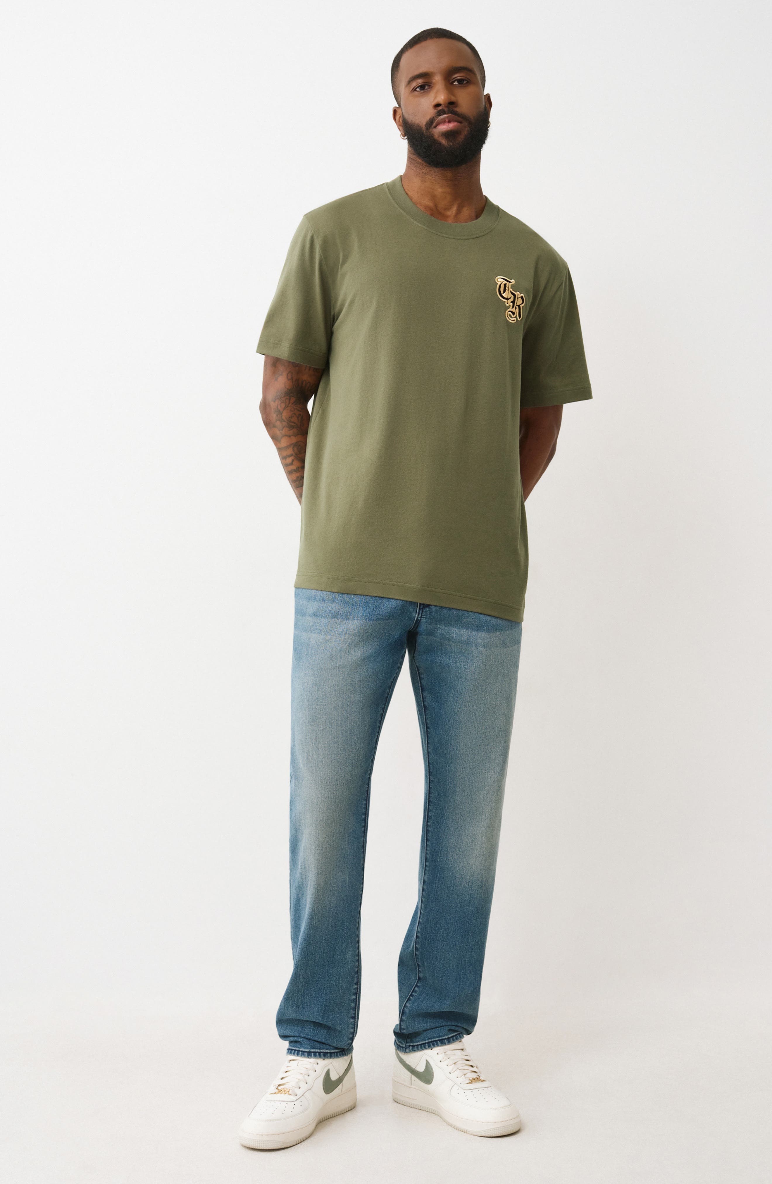 True Religion Heavy Logo Cotton T-Shirt | Nordstromrack