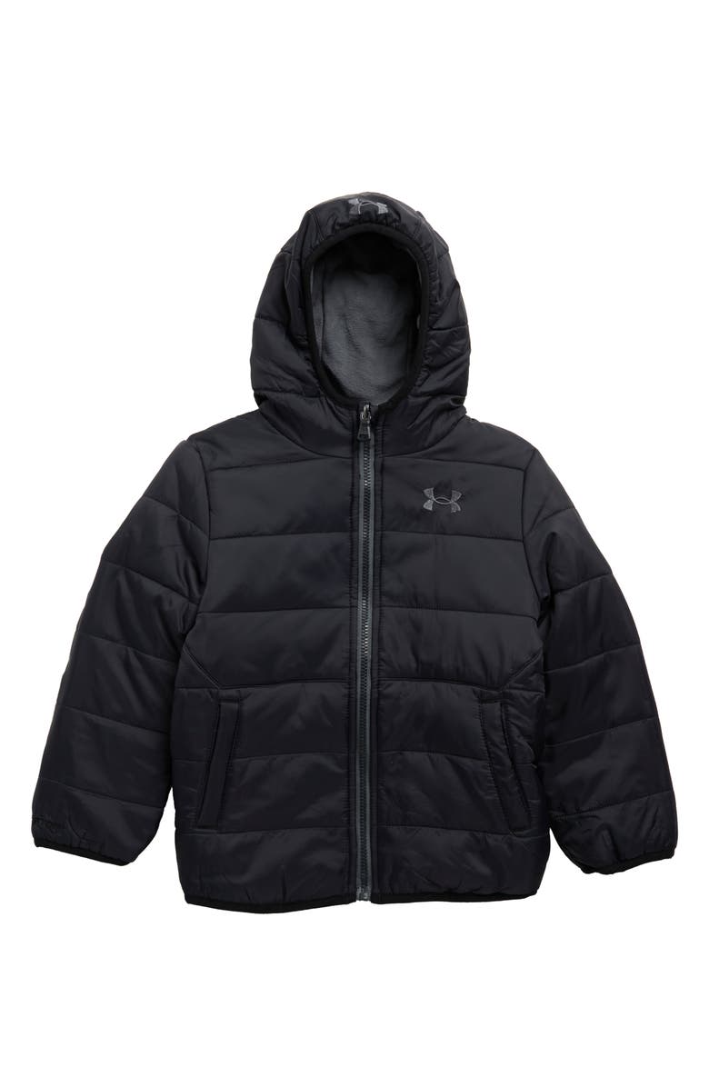 Under Armour Kids' Pronto Reversible Hooded Puffer Jacket | Nordstromrack