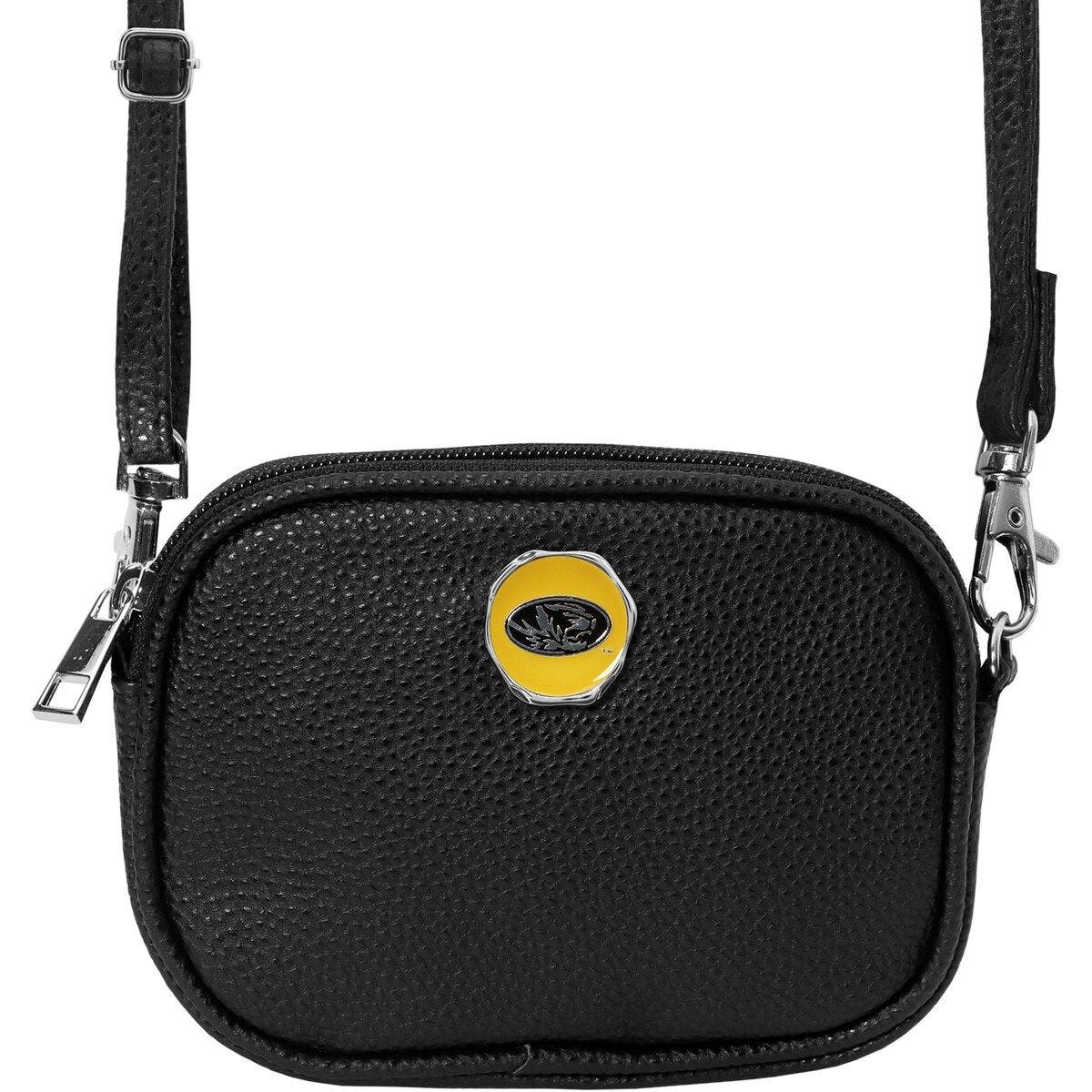 BETHEL Women's Black Missouri Tigers Stadium Compliant Black Crossbody ...