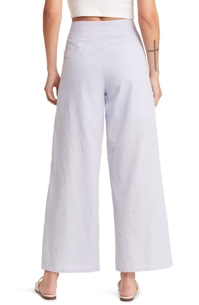 YELLOW THE LABEL Tana High Waist Recycled Linen Wide Leg Pants | Nordstrom