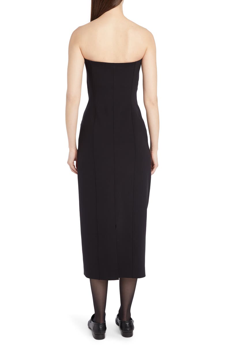 The Row Melonia Strapless Scuba Midi Dress | Nordstromrack