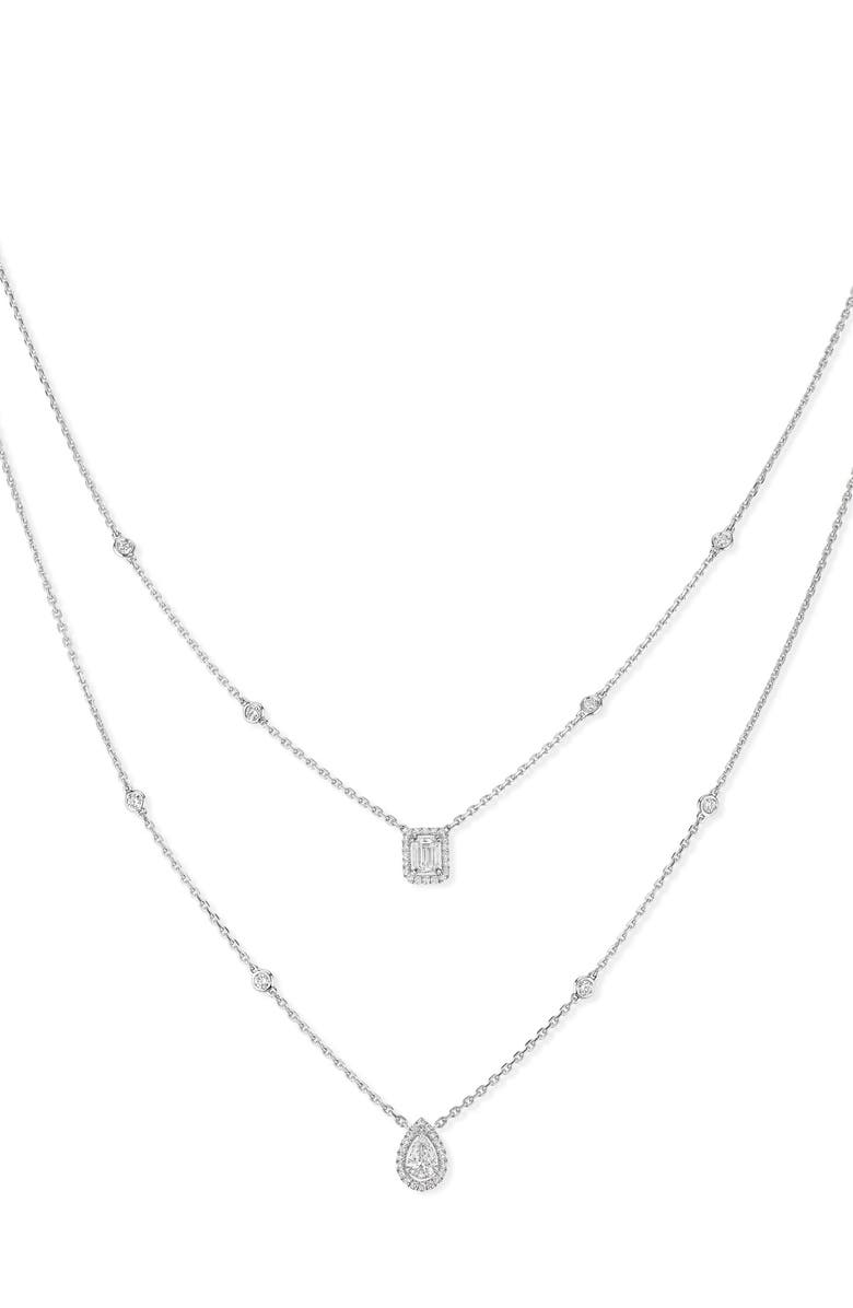 Messika My Twin Two-Strand Diamond Necklace | Nordstrom