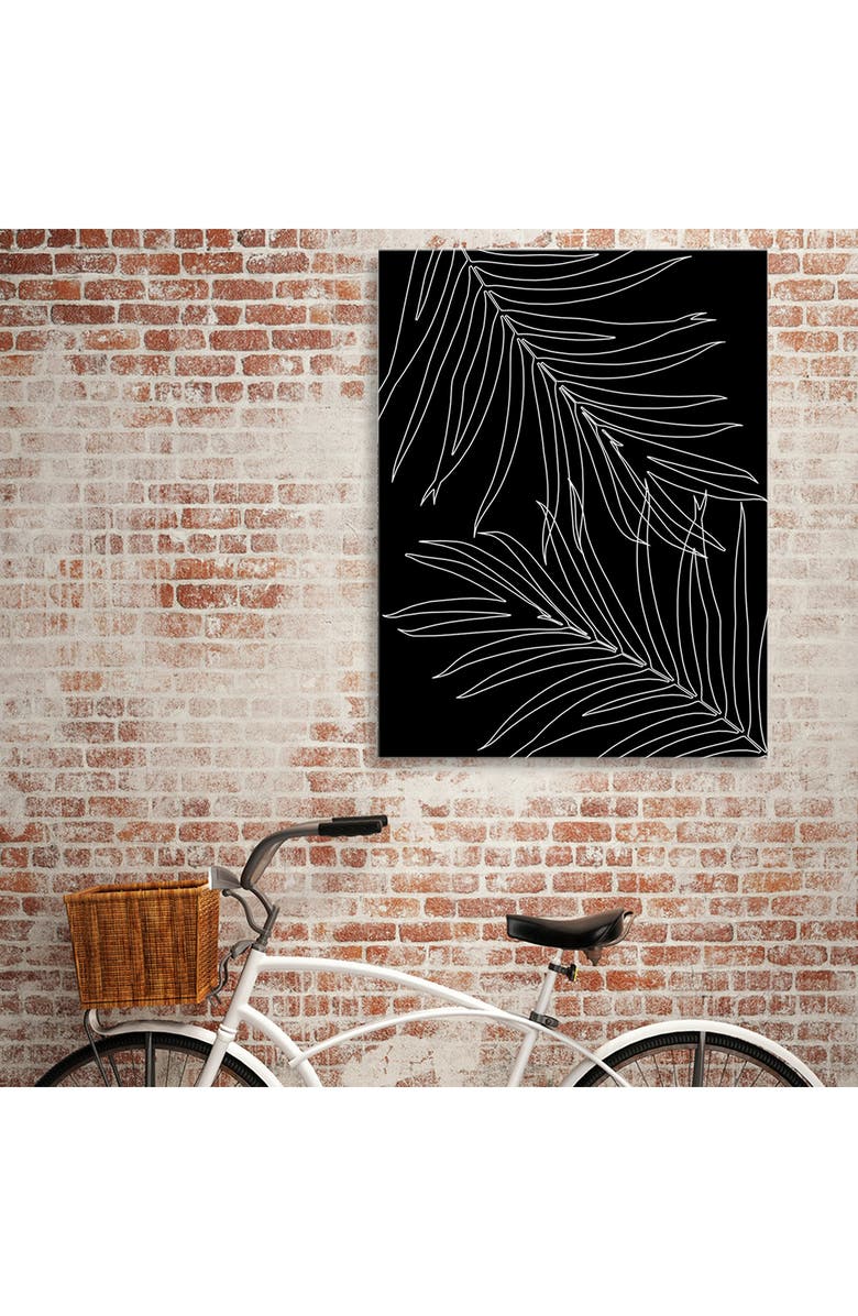 CURIOOS Minimal Palm Leaves Finesse Line Art | Nordstromrack