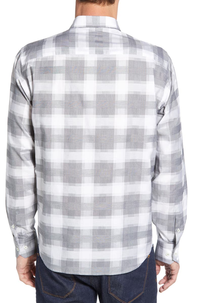 Bugatchi Classic Fit Check Sport Shirt | Nordstromrack