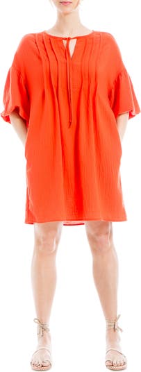MAX STUDIO Bubble Sleeve Pocket Shift Dress | Nordstromrack