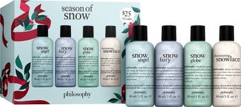 philosophy season of snow shampoo, shower gel & bubble bath set USD $32 ...