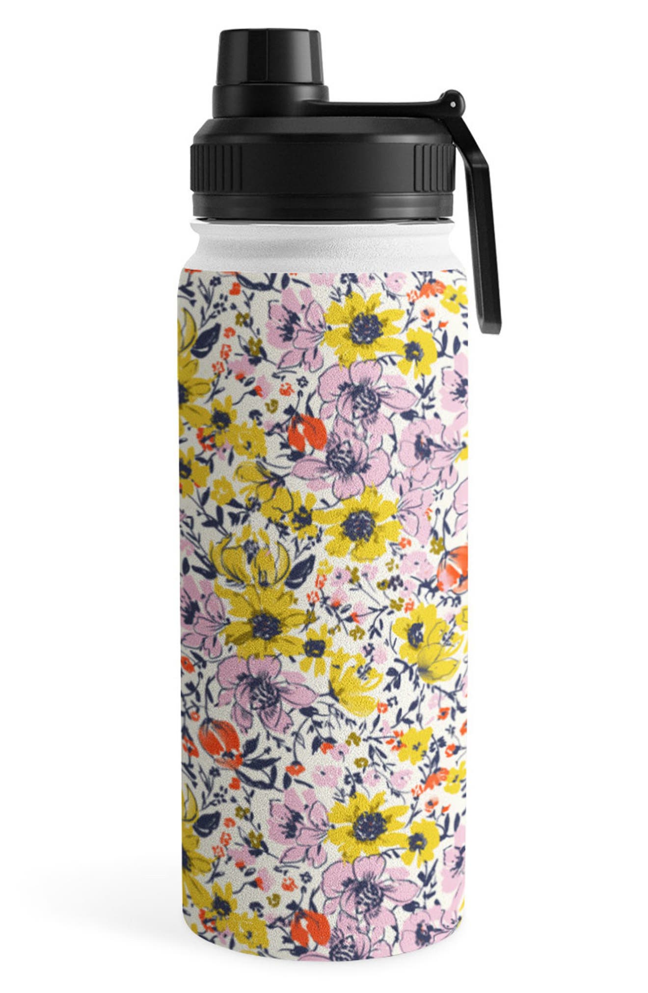 Deny Designs Alison Janssen Lovely & Wild Stainless Steel Water Bottle ...