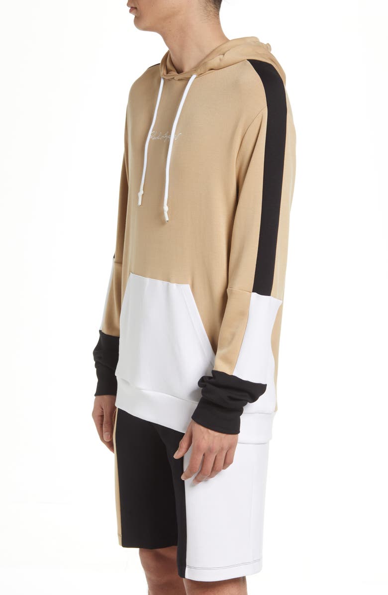 KARL LAGERFELD PARIS Men's Kidult Oversize Colorblock Hoodie ...