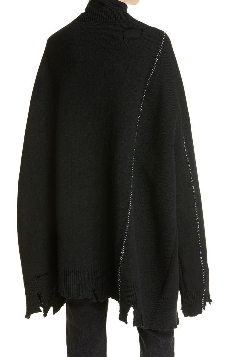 Raf Simons Archive Redux AW '16 Oversize Destroyed Sweater | Nordstrom