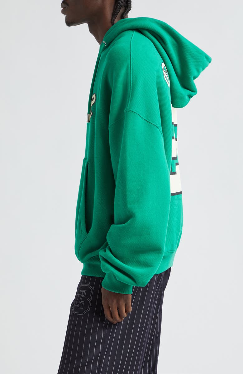 Off-White Oversize Football Logo Graphic Hoodie | Nordstromrack