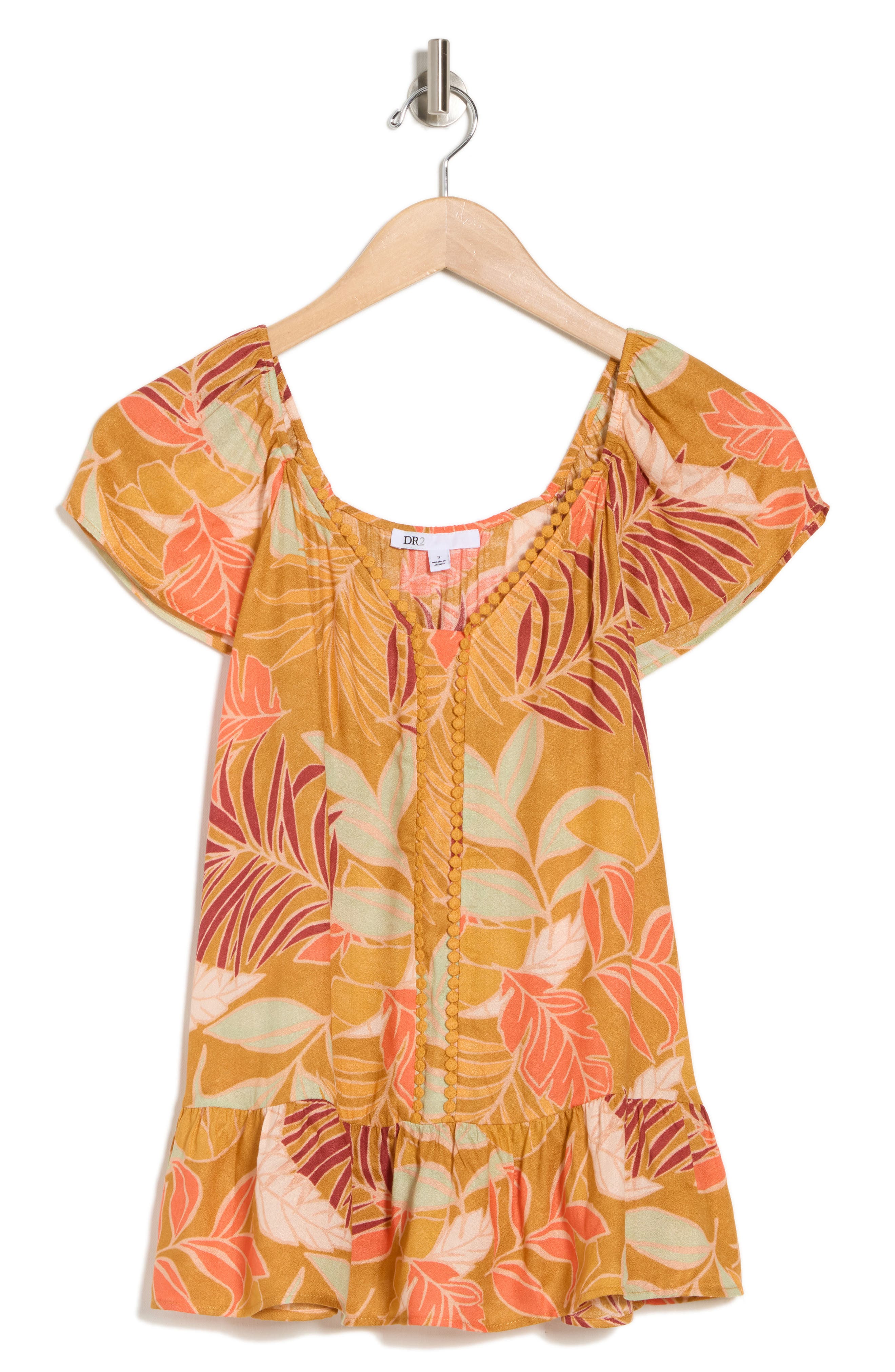 DR2 by Daniel Rainn Pom Trim Tunic Top | Nordstromrack