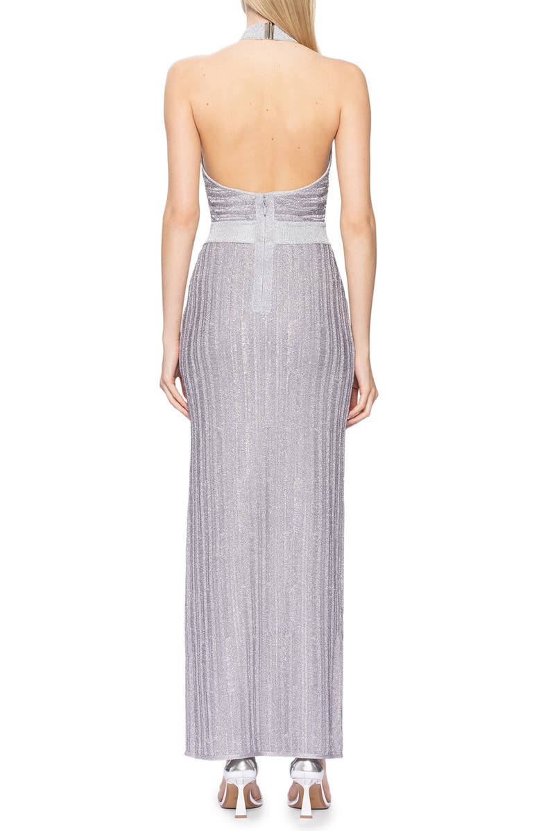 Herve Leger Metallic Knit Maxi Dress | Nordstromrack