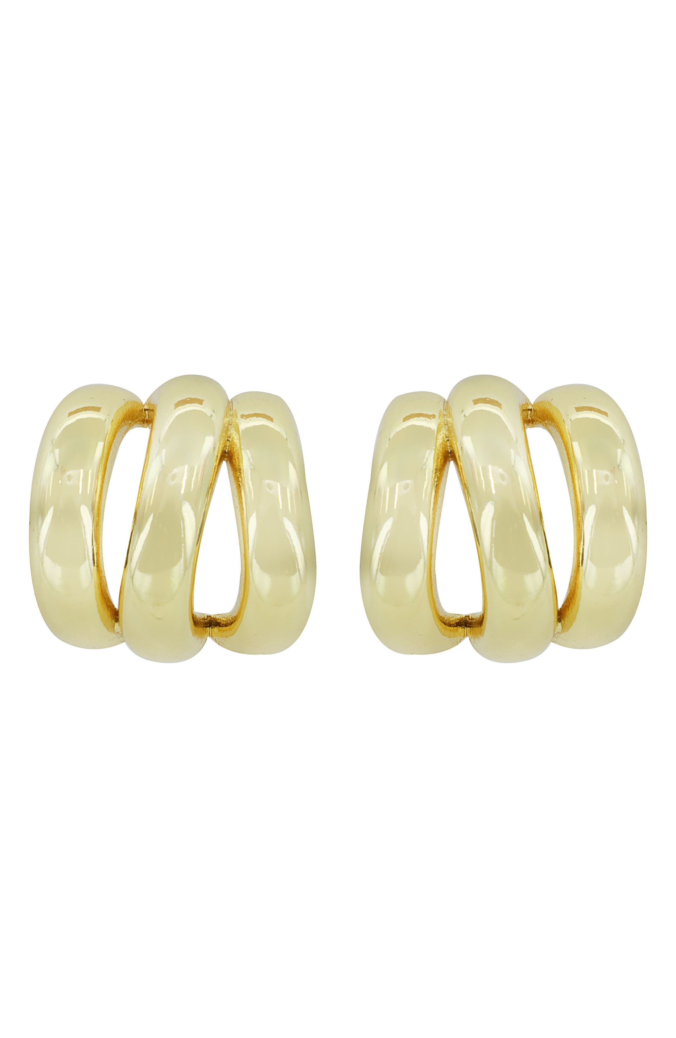 Panacea Three Row Hoop Earrings | Nordstromrack