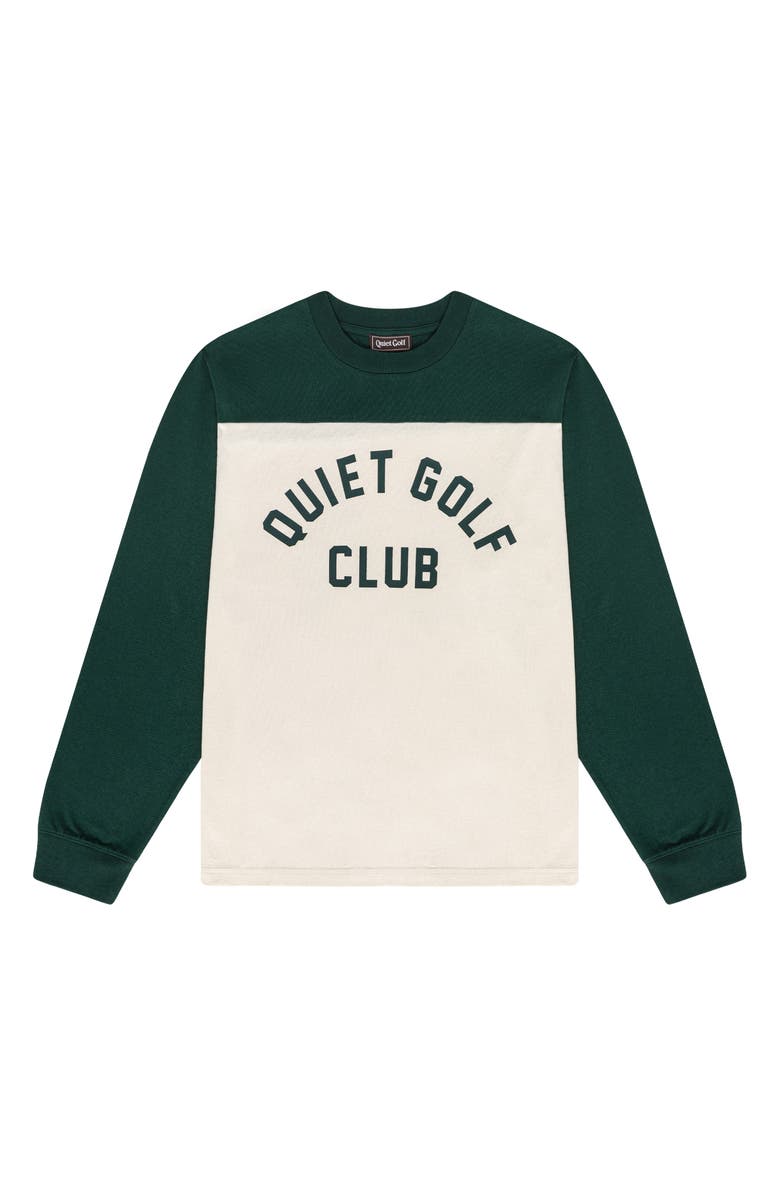 Quiet Golf Colorblock Cotton Graphic Football Shirt | Nordstromrack
