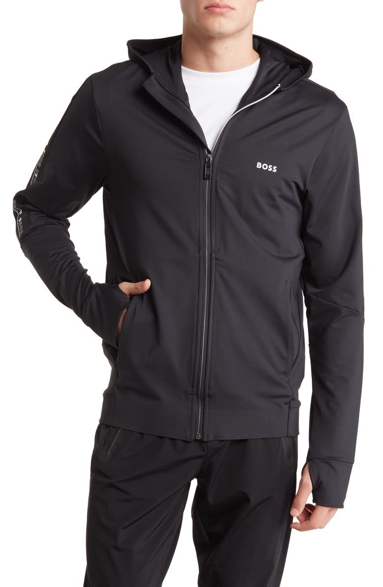 BOSS Sicon Gym Zip Hoodie | Nordstromrack