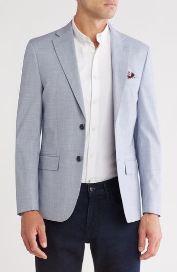 Ben Sherman Light Blue Microcheck Blazer | Nordstromrack