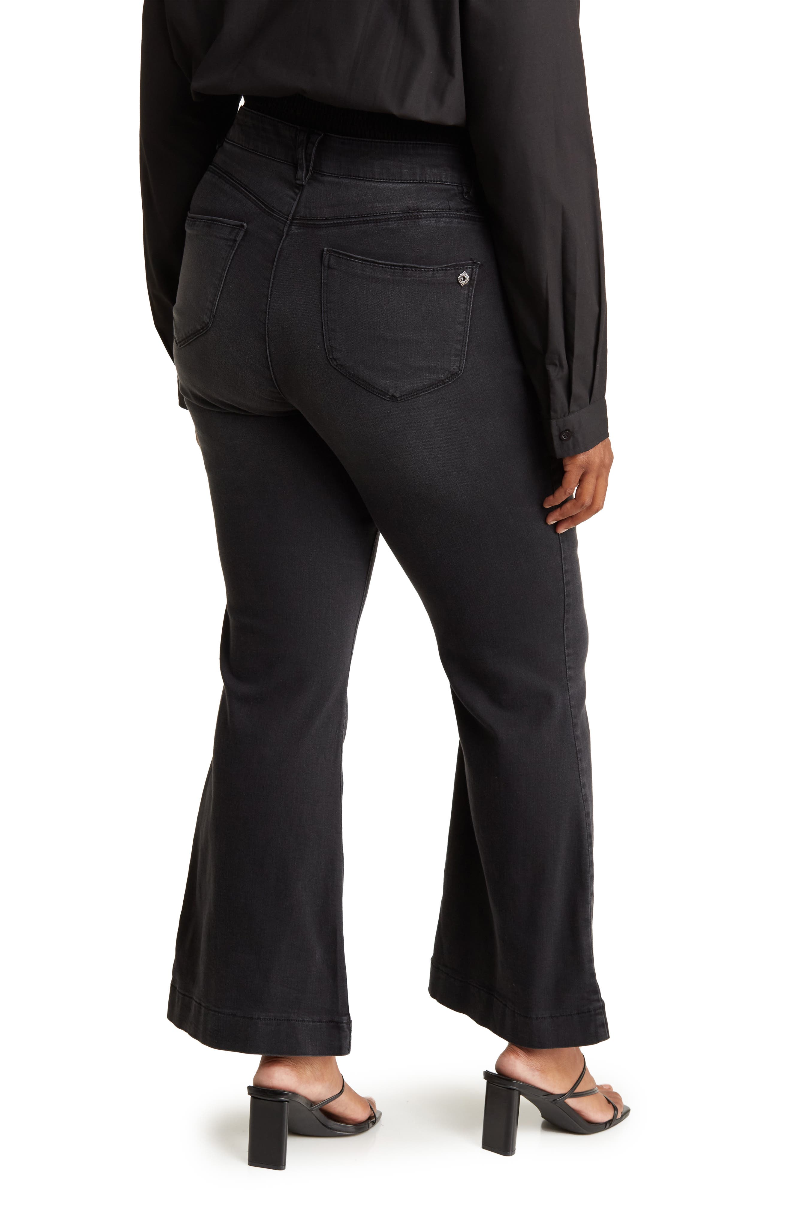 Democracy AB Tech High Waist Flare Jeans | Nordstromrack