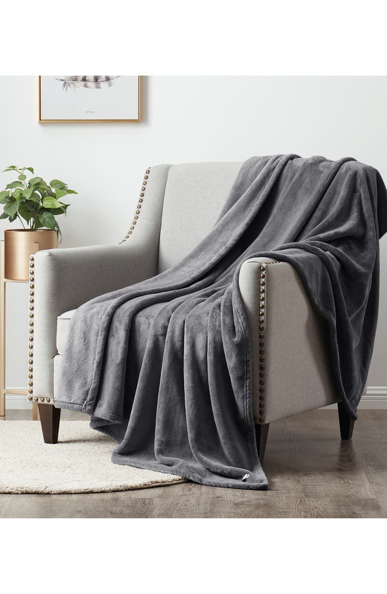BROOKSTONE Nap Plush Throw Blanket | Nordstromrack