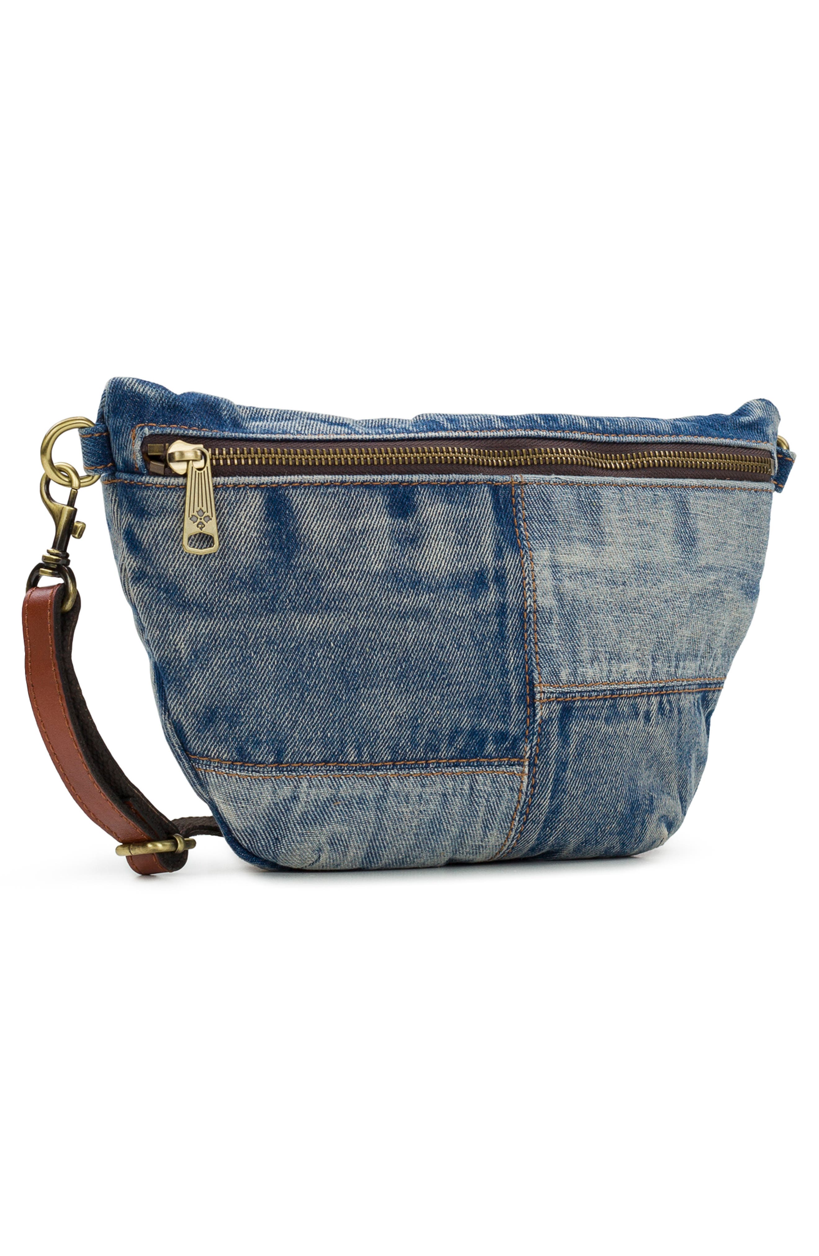 Patricia Nash Tinchi Denim Patchwork Belt Bag | Nordstromrack