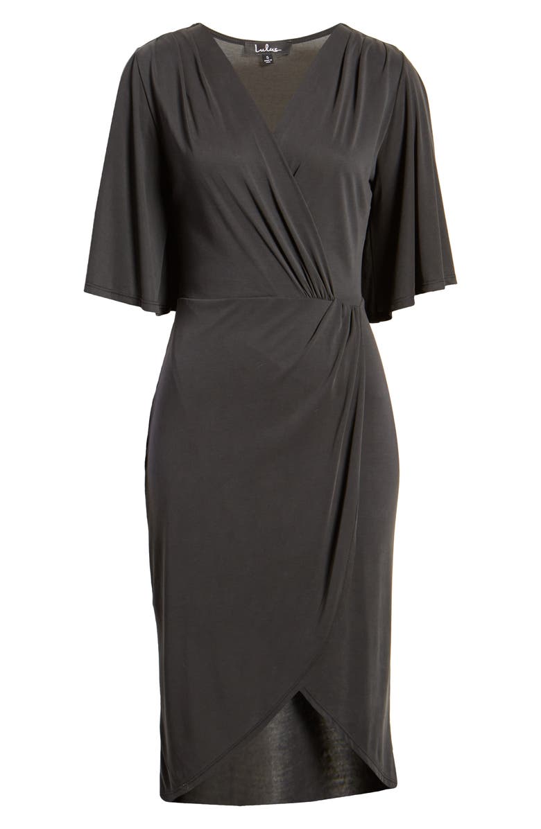 Lulus Dulcet Surplice Midi Dress | Nordstromrack