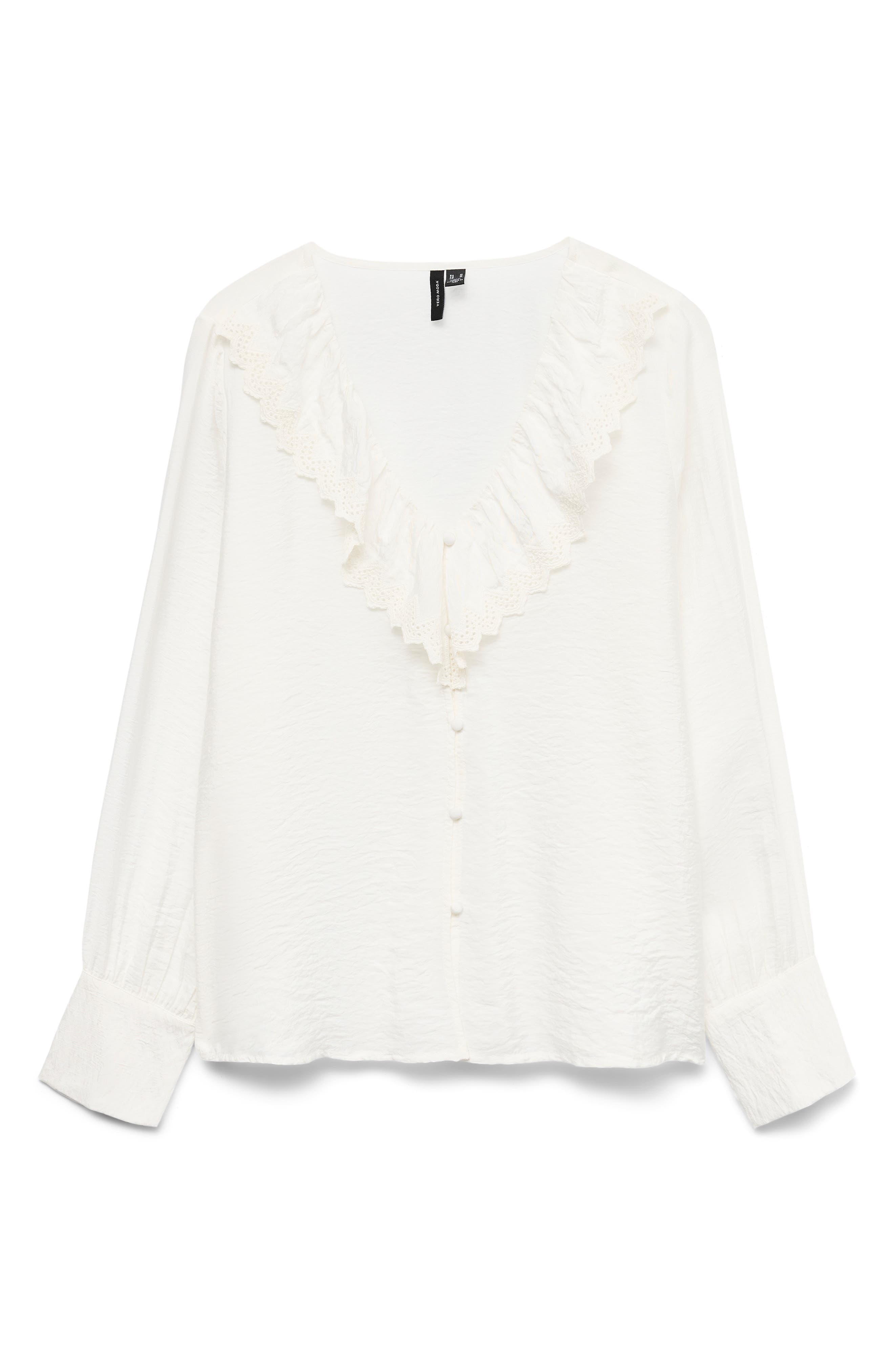VERO MODA Billy Chelsea Collar Button-Up Shirt | Nordstrom