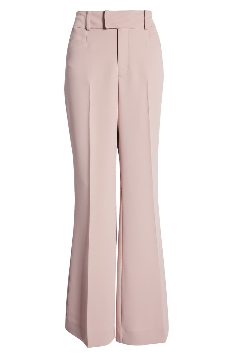 PAIGE Karolyna High Waist Wide Leg Crepe Trousers | Nordstrom