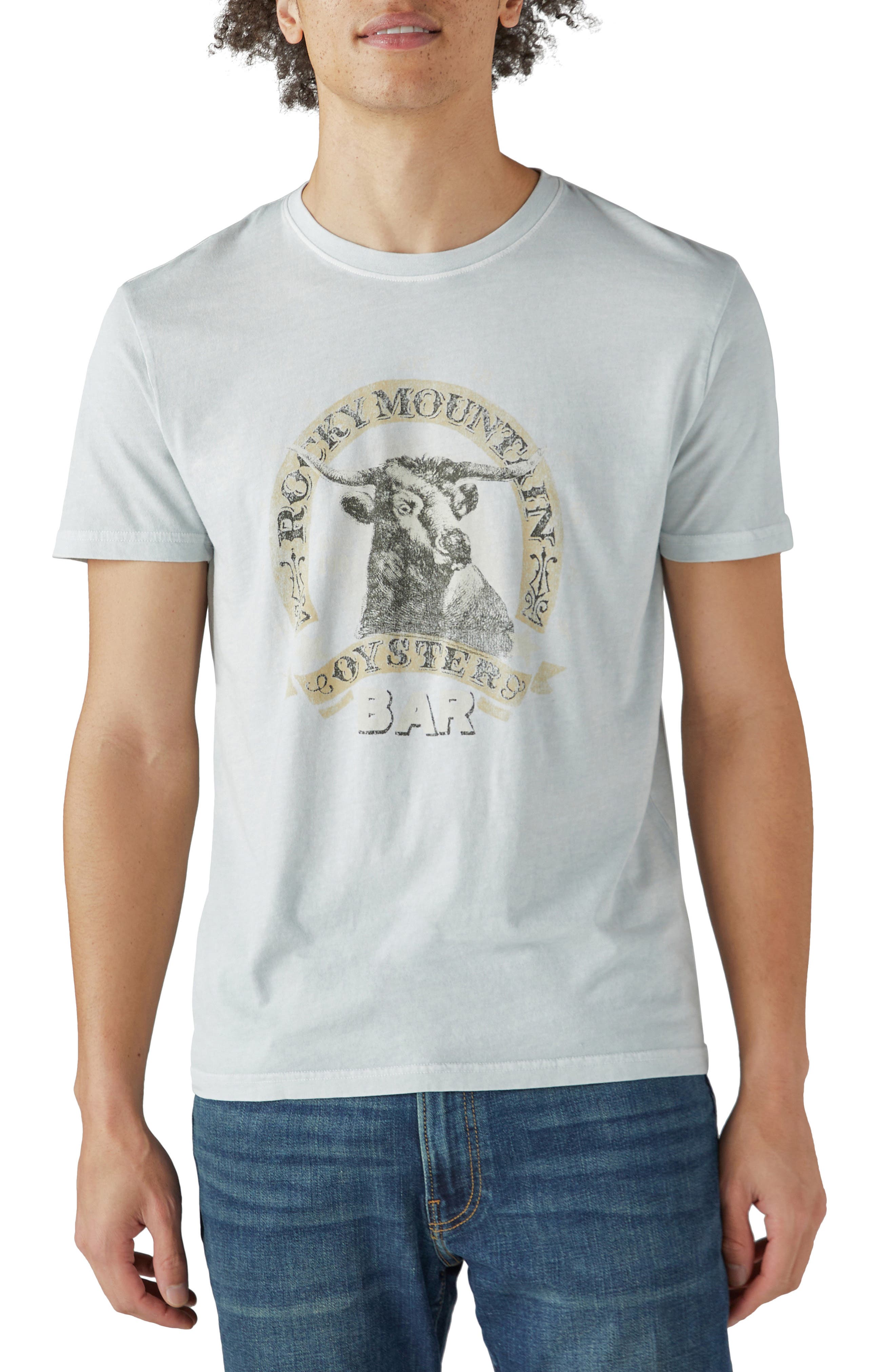 Lucky Brand Rocky Mountain Oyster Bar Graphic Tee | Nordstrom