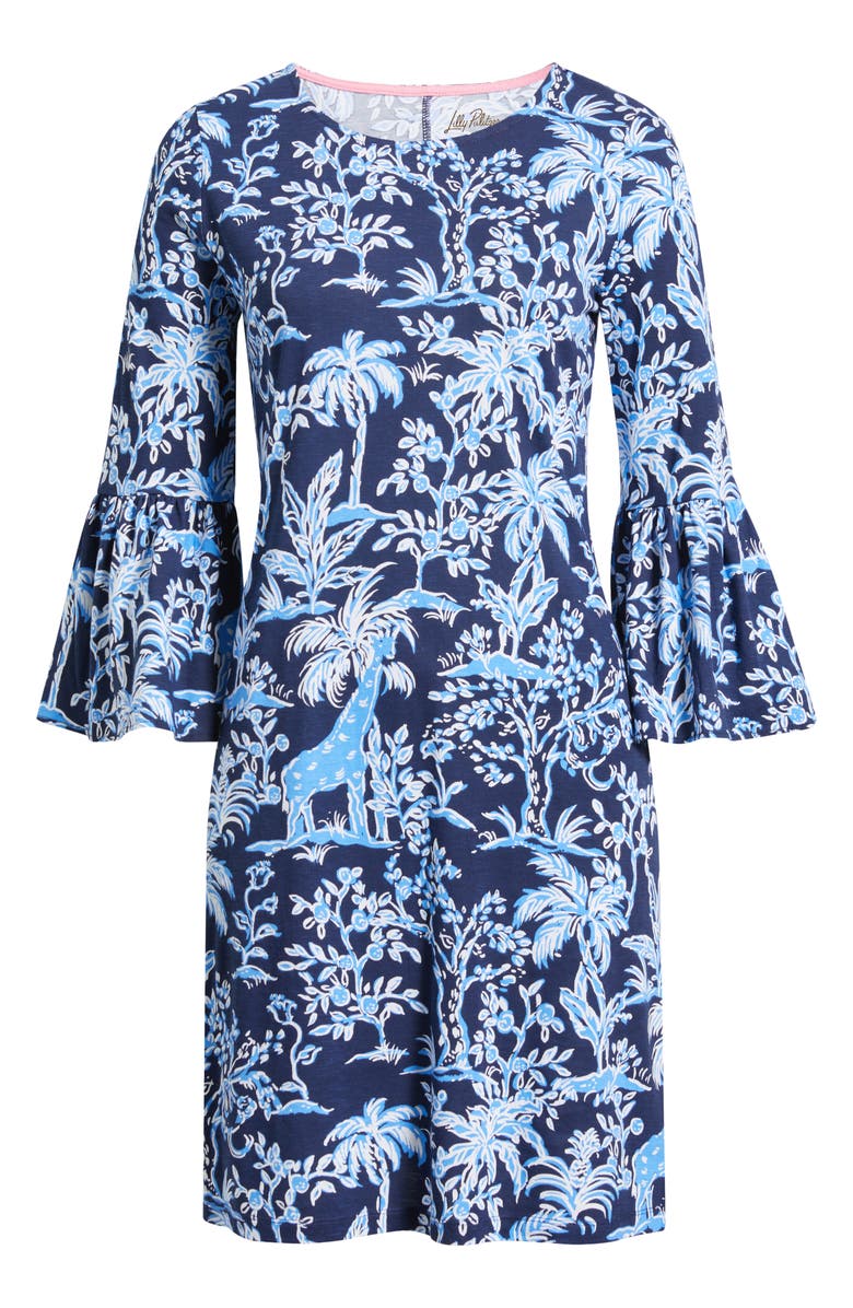 Lilly Pulitzer® Rozaline Palm Print Supima® Cotton Jersey Dress | Nordstrom