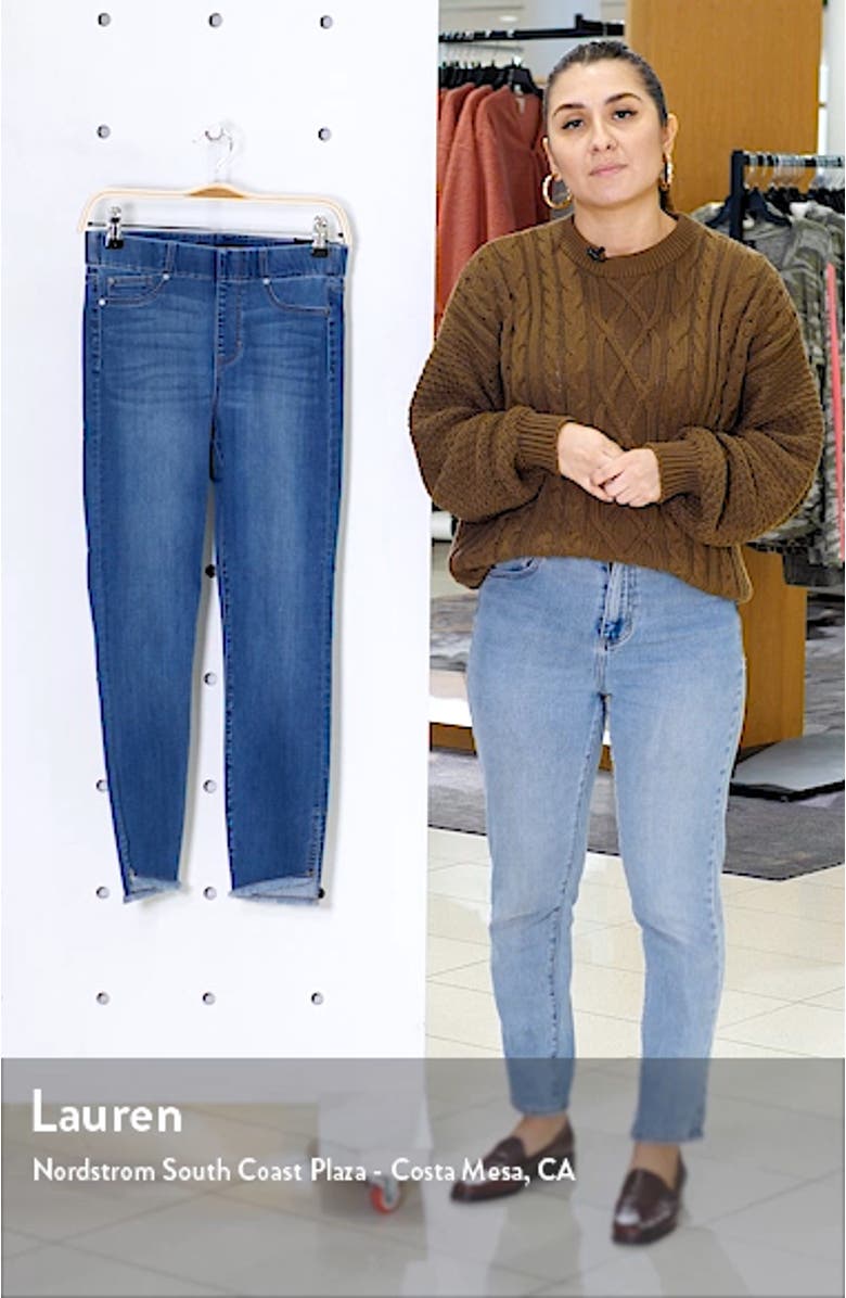 Liverpool Chloe High Waist Side Slit Pull-On Skinny Jeans | Nordstromrack