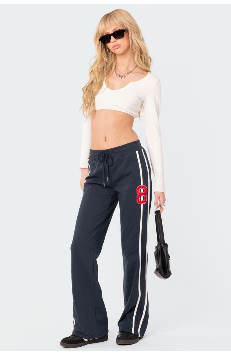 EDIKTED Razor Low Rise Track Pants | Nordstrom