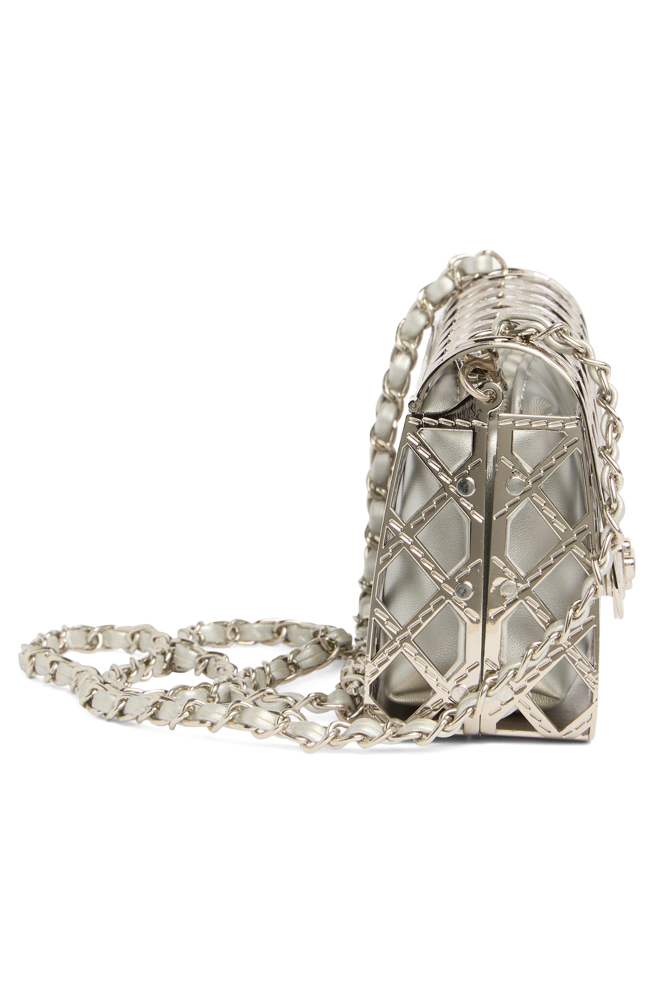 URBAN EXPRESSIONS HANDBAGS Diamond Caged Clutch | Nordstromrack