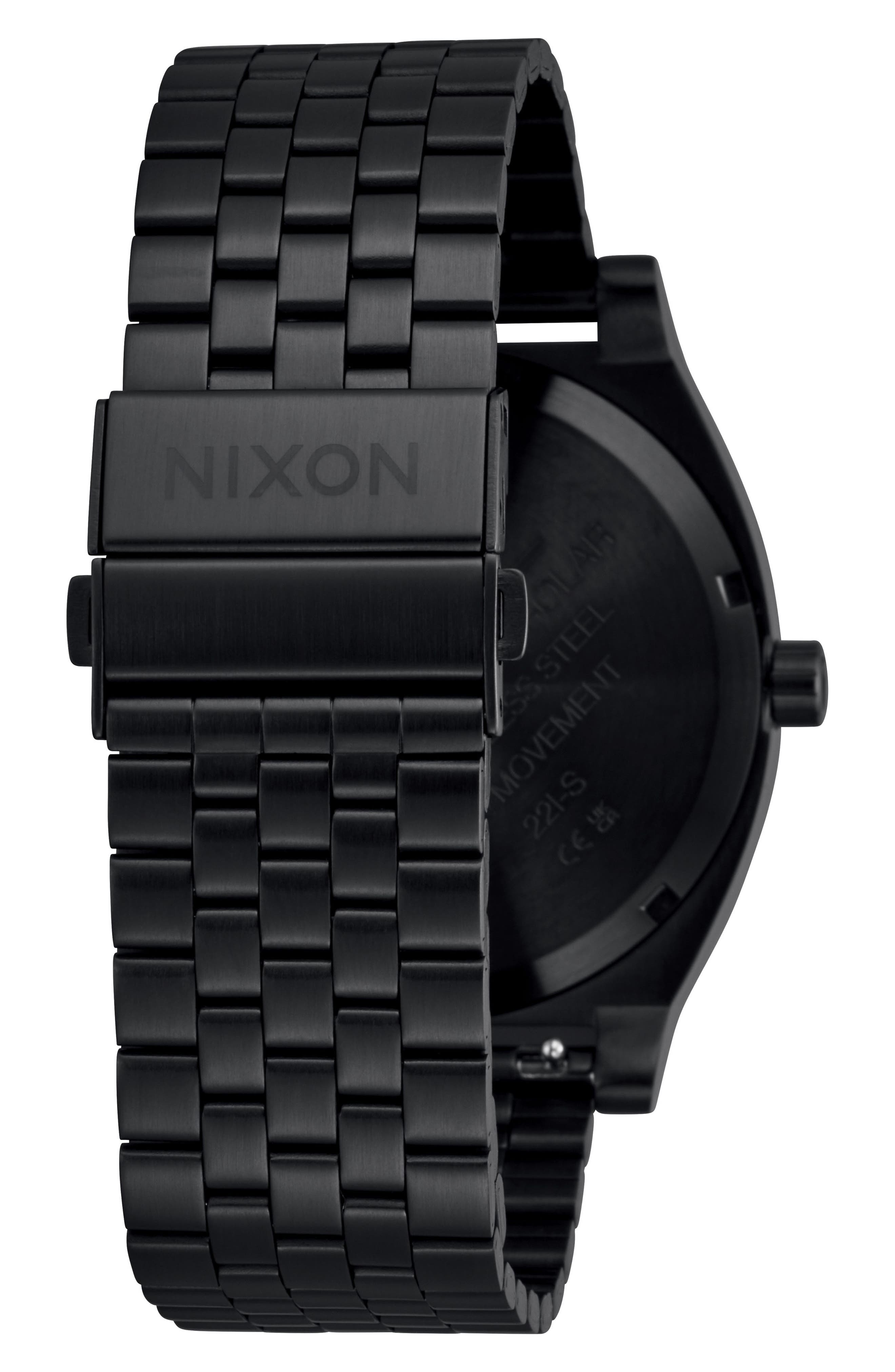 Nixon Time Teller Solar Bracelet Watch, 40mm | Nordstrom