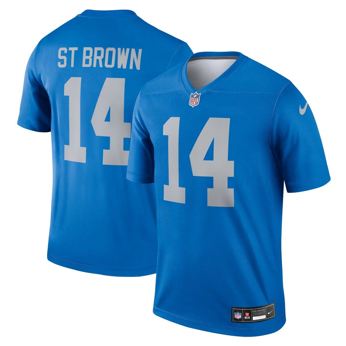 Nike Men's Nike Amon-Ra St. Brown Blue Detroit Lions Alternate Legend ...