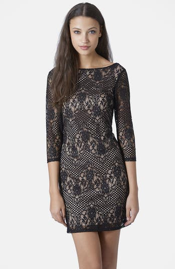 Topshop Scallop Lace Body-Con Dress | Nordstrom