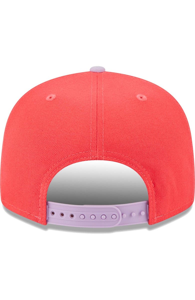 New Era Men's New Era Red/Lavender New York Knicks 2-Tone Color Pack ...