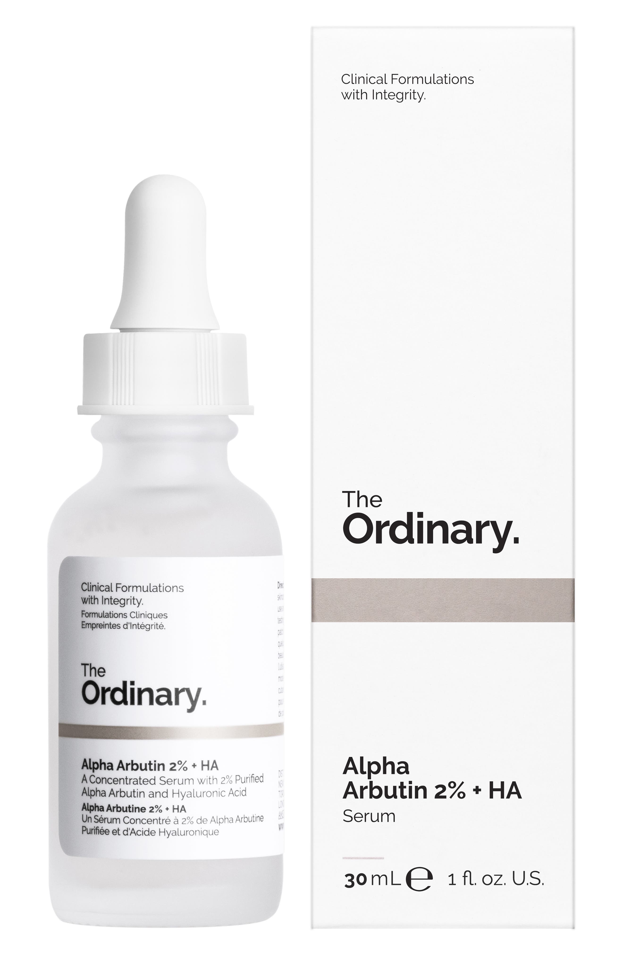 The Ordinary Alpha Arbutin 2% + Hyaluronic Acid for Hyperpigmentation ...