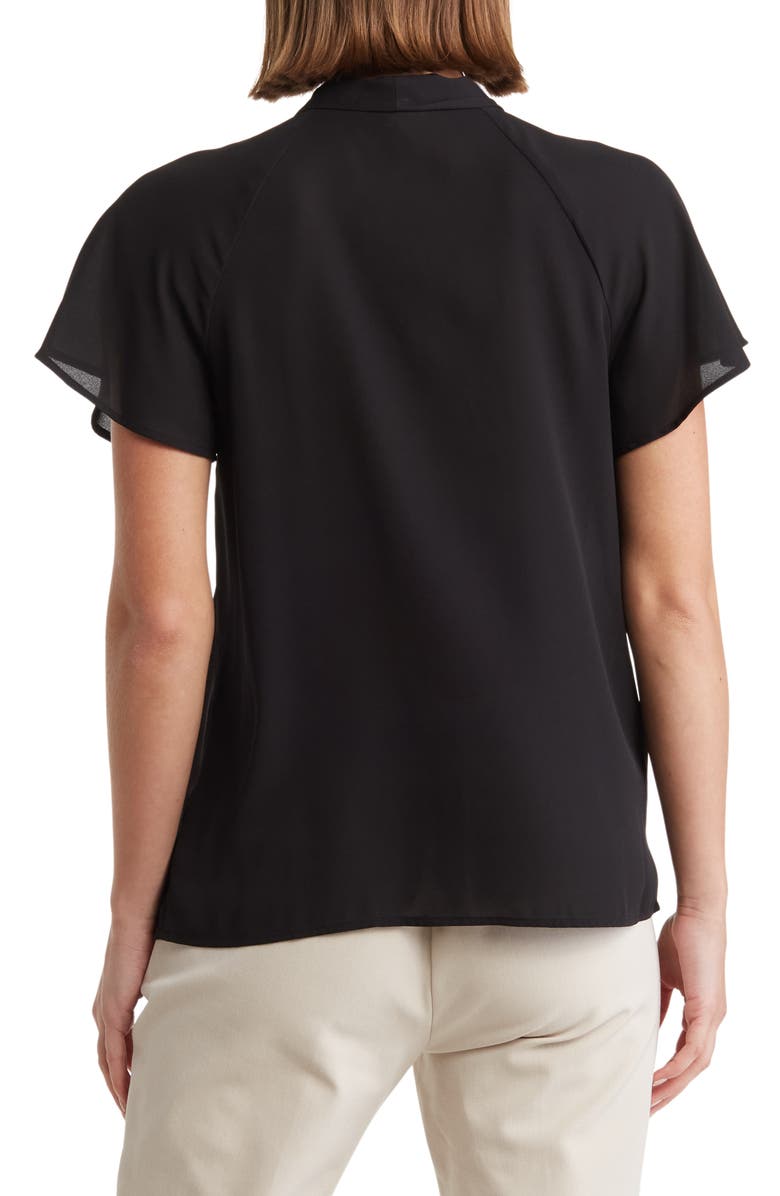 Pleione Tie Neck Chiffon Blouse | Nordstromrack