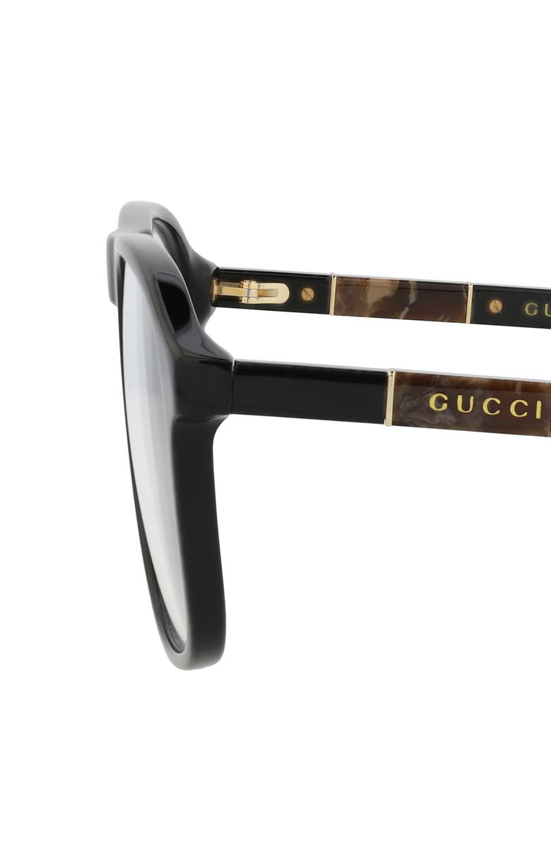 Gucci 55mm Pilot Optical Frames | Nordstromrack