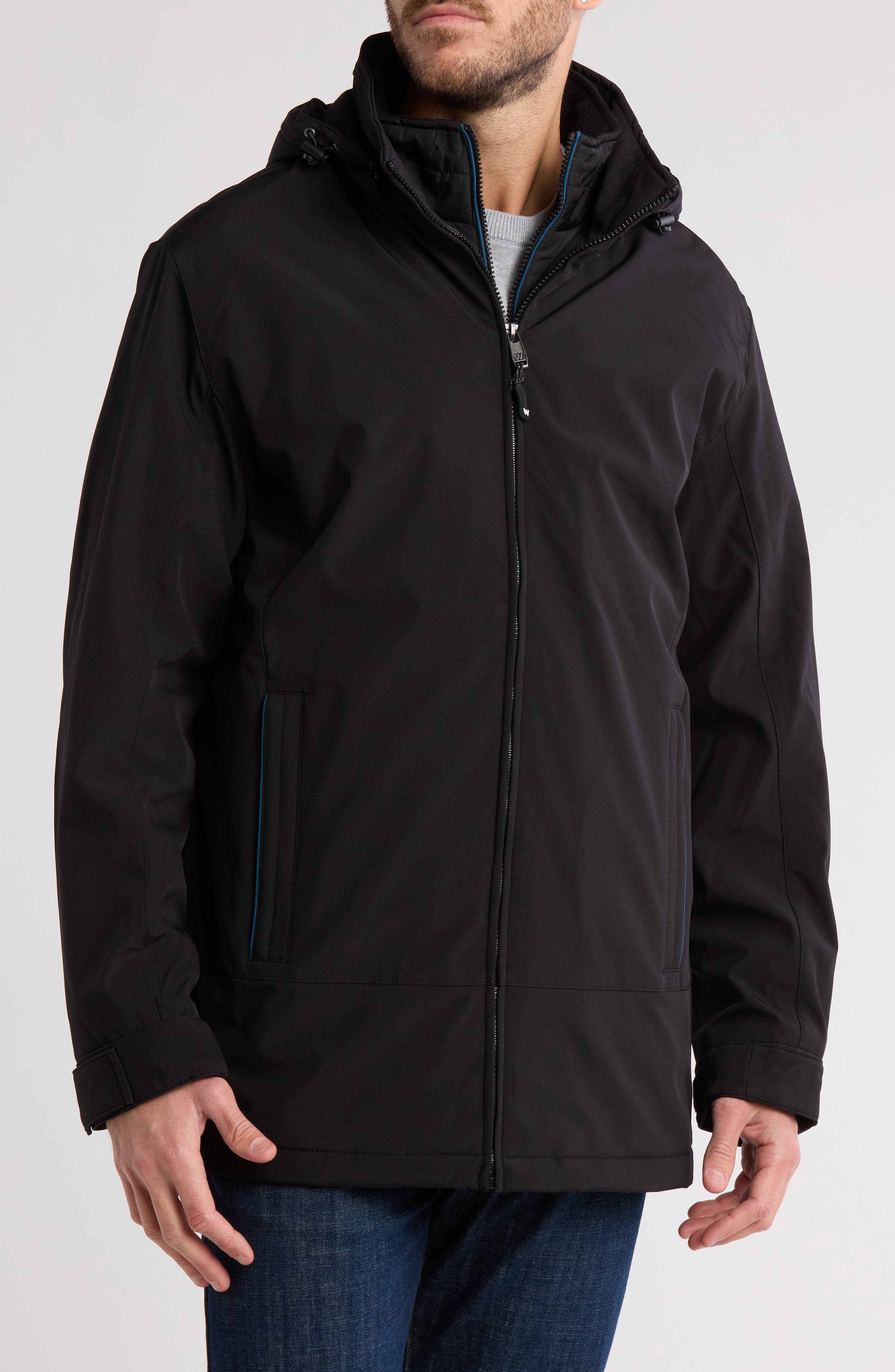 Weatherproof® Ultra Tech Water Resistant Hooded Jacket | Nordstromrack