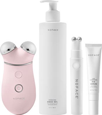 NuFACE® TRINITY+ and FIX Sculpt & Smooth Facial Device Routine Set ...