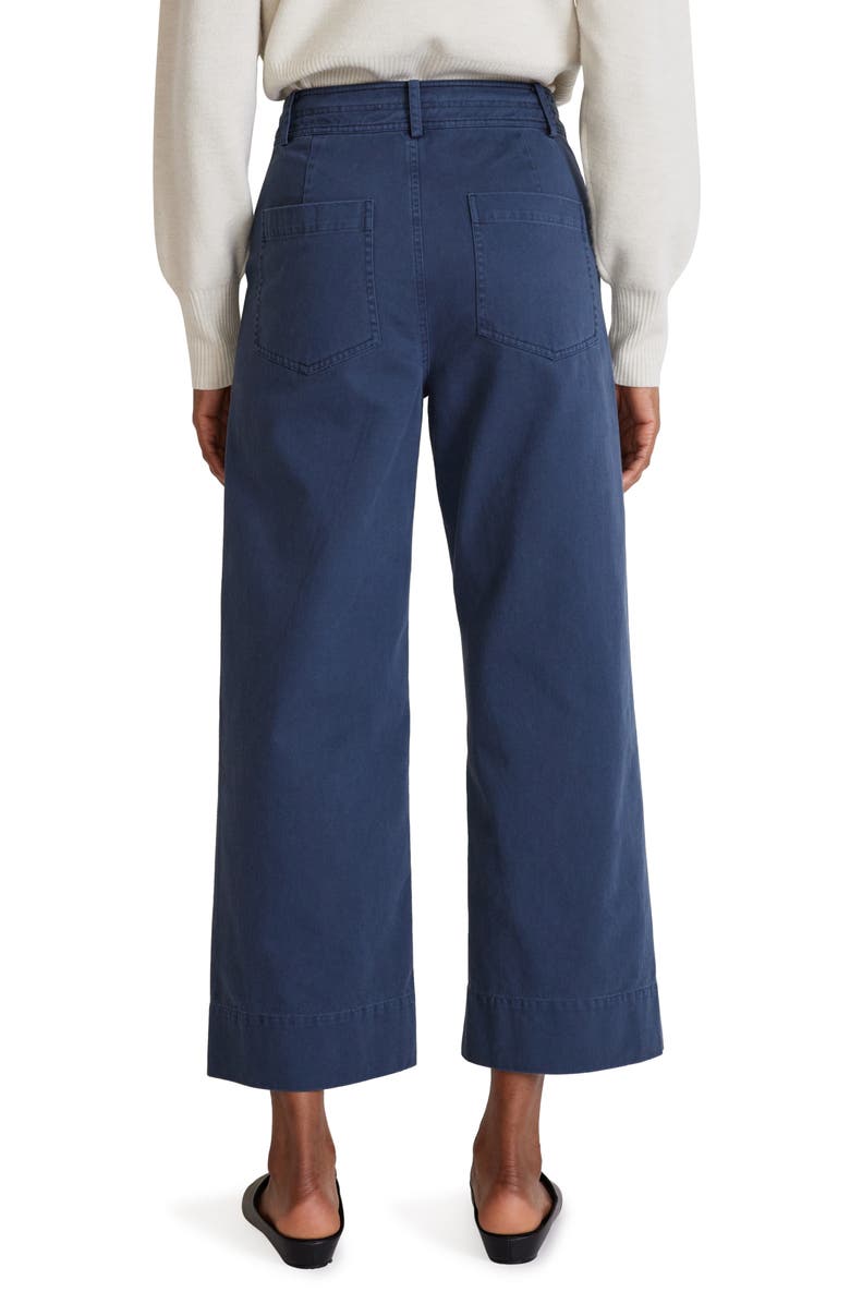 Apiece Apart Merida Organic Cotton Wide Leg Crop Pants | Nordstromrack
