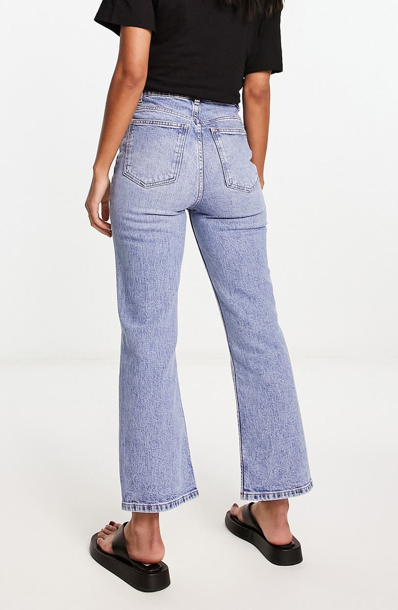ASOS DESIGN Crop Easy Straight Leg Jeans | Nordstrom