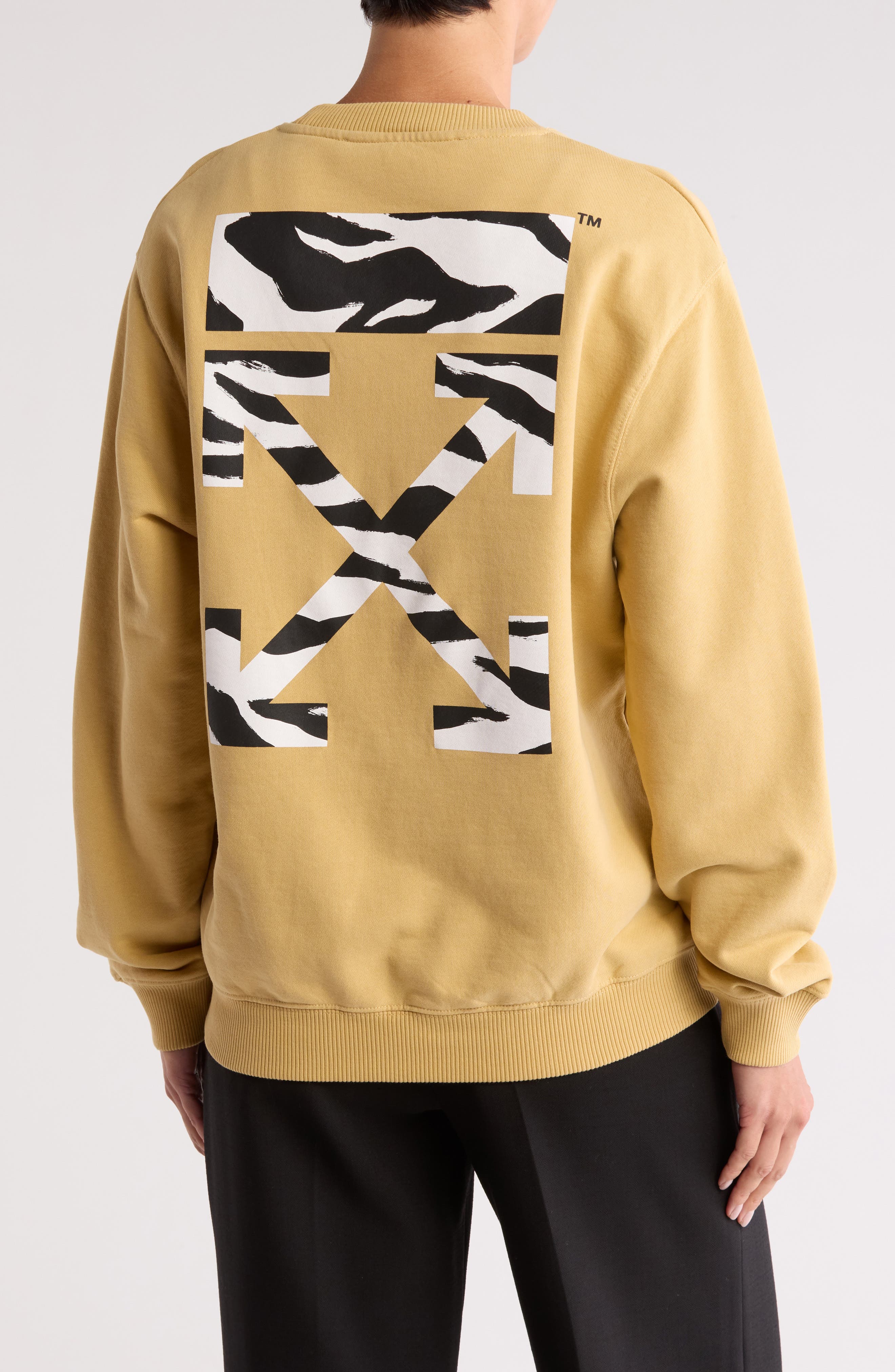 Off-White Zebra Arrow Sweater | Nordstromrack