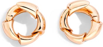 Vhernier Calla Frontal Hoop Earrings | Nordstrom