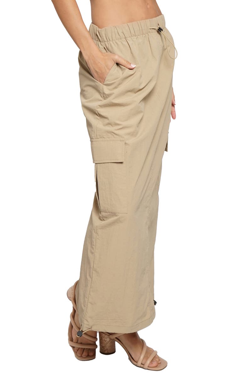Know One Cares Nylon Cargo Maxi Skirt | Nordstromrack