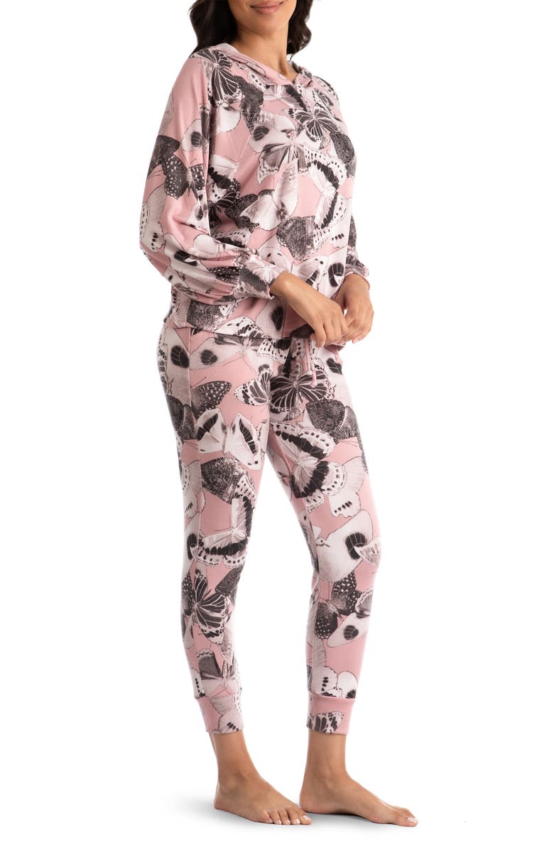 Midnight Bakery Juno Butterfly Hooded Top & Joggers Lounge Set ...