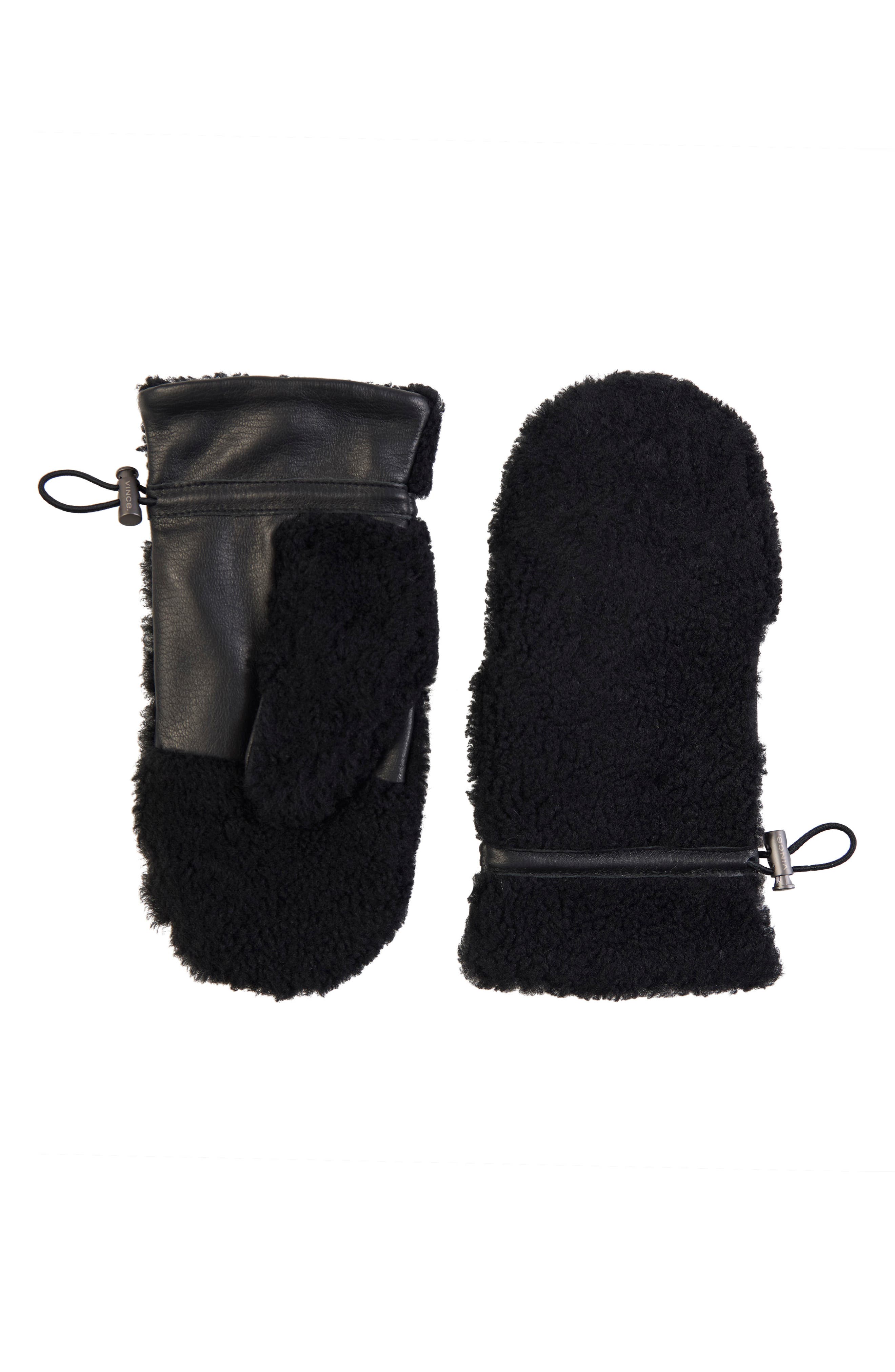 Vince Genuine Shearling Mittens | Nordstromrack