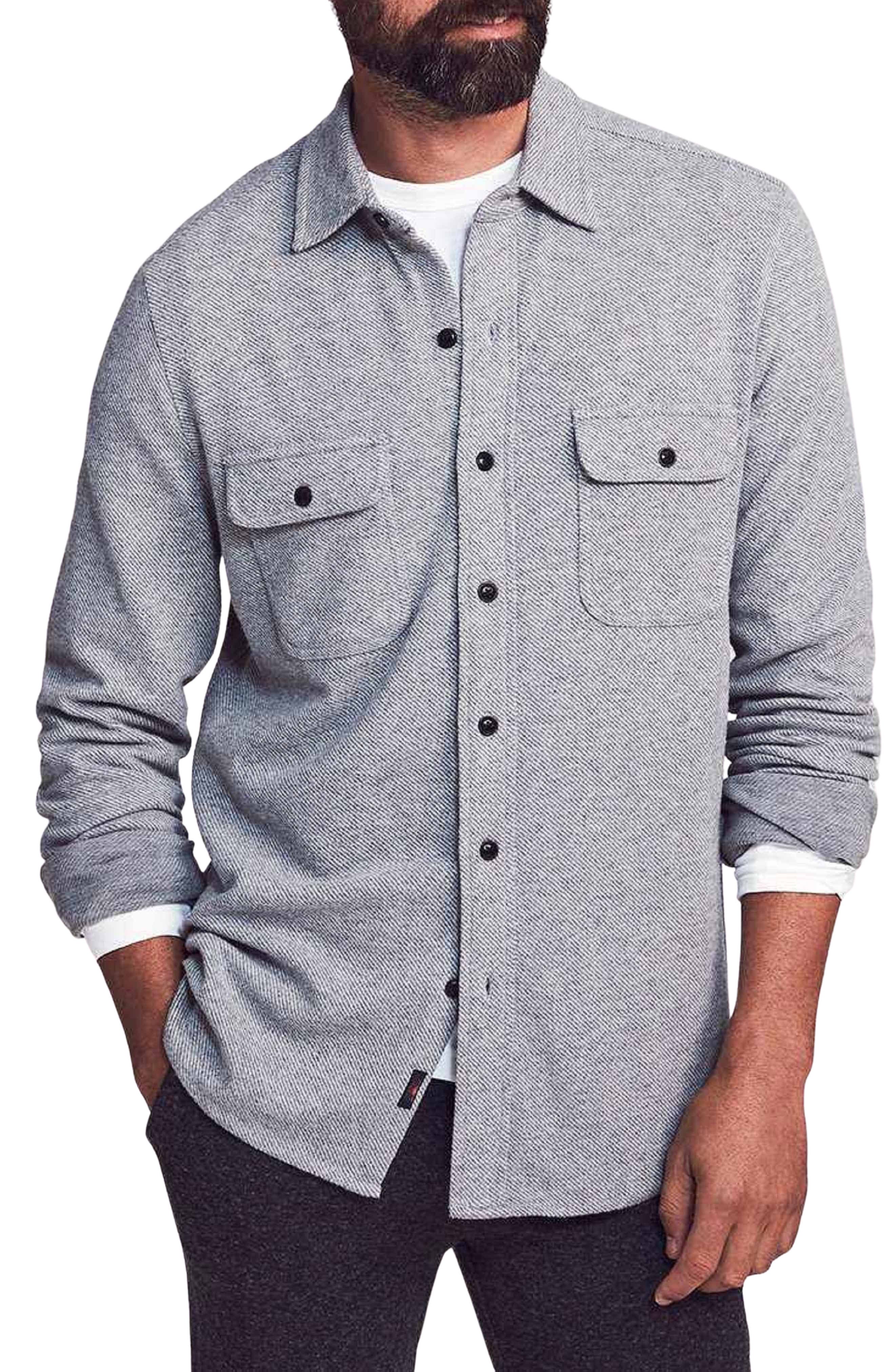 Faherty Legend Regular Fit Sweater Shirt | Nordstrom