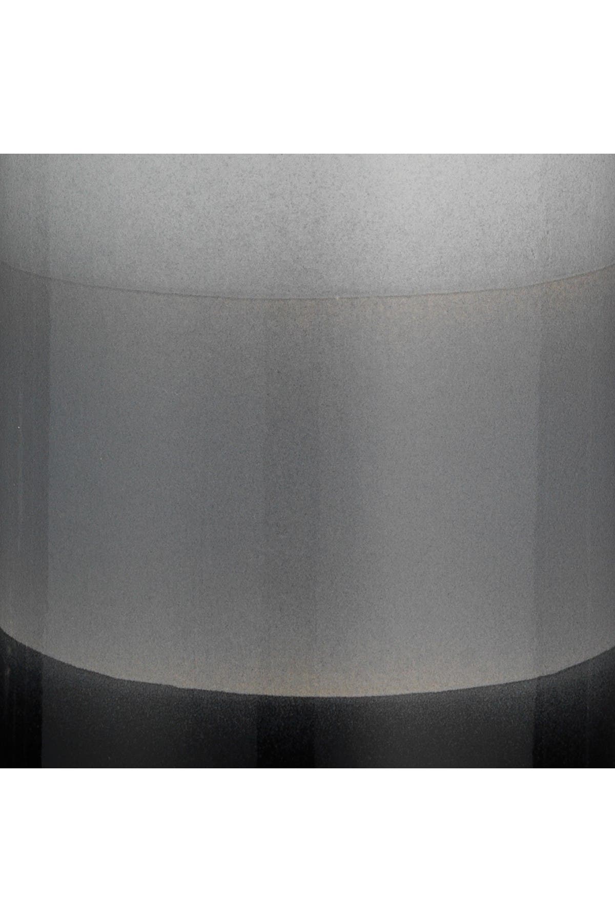 JAMIE YOUNG Haze Table Lamp in Grey Ombre Ceramic with Drum Shade in ...