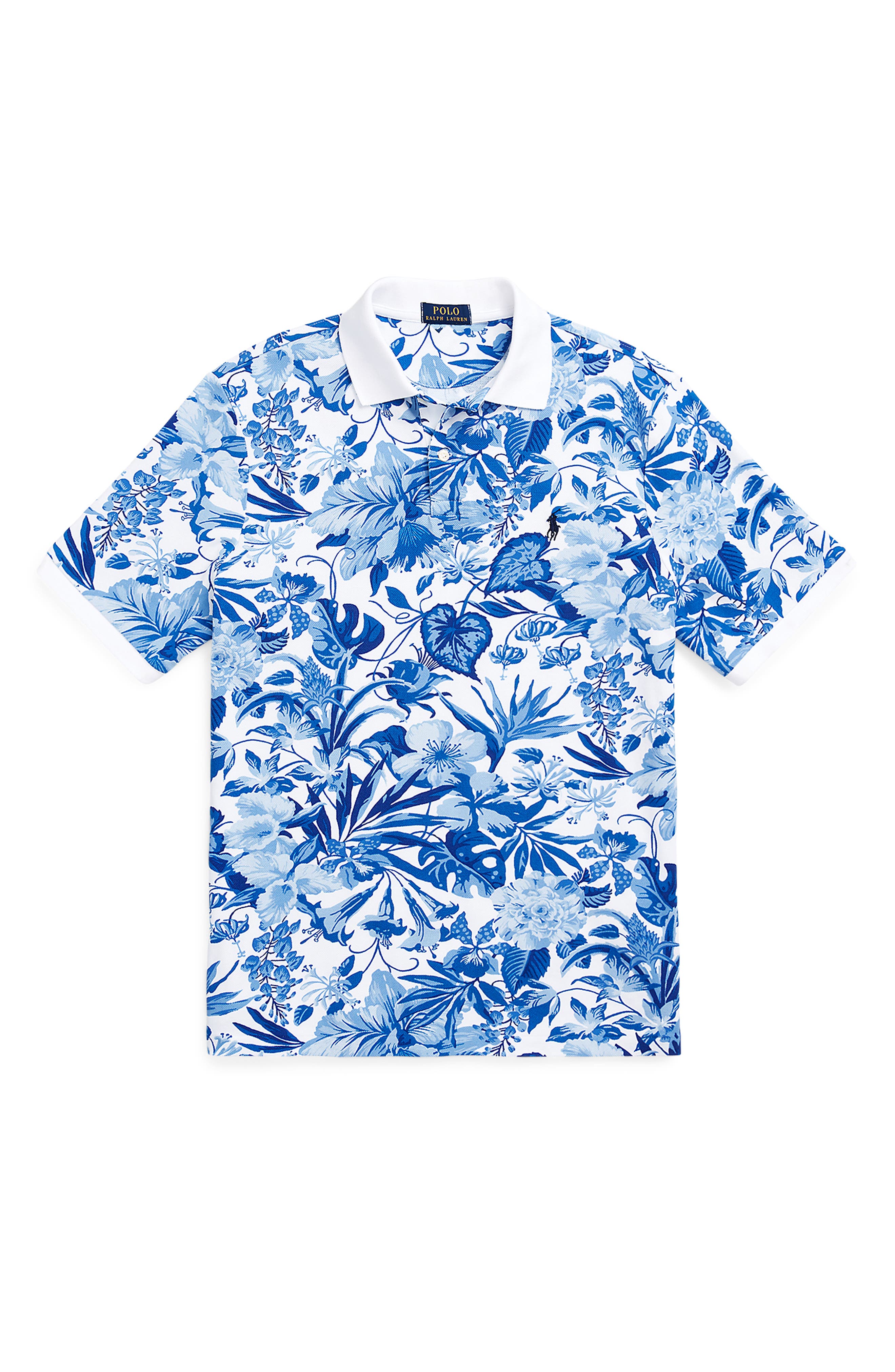 Polo Ralph Lauren Floral Mesh Polo | Nordstromrack